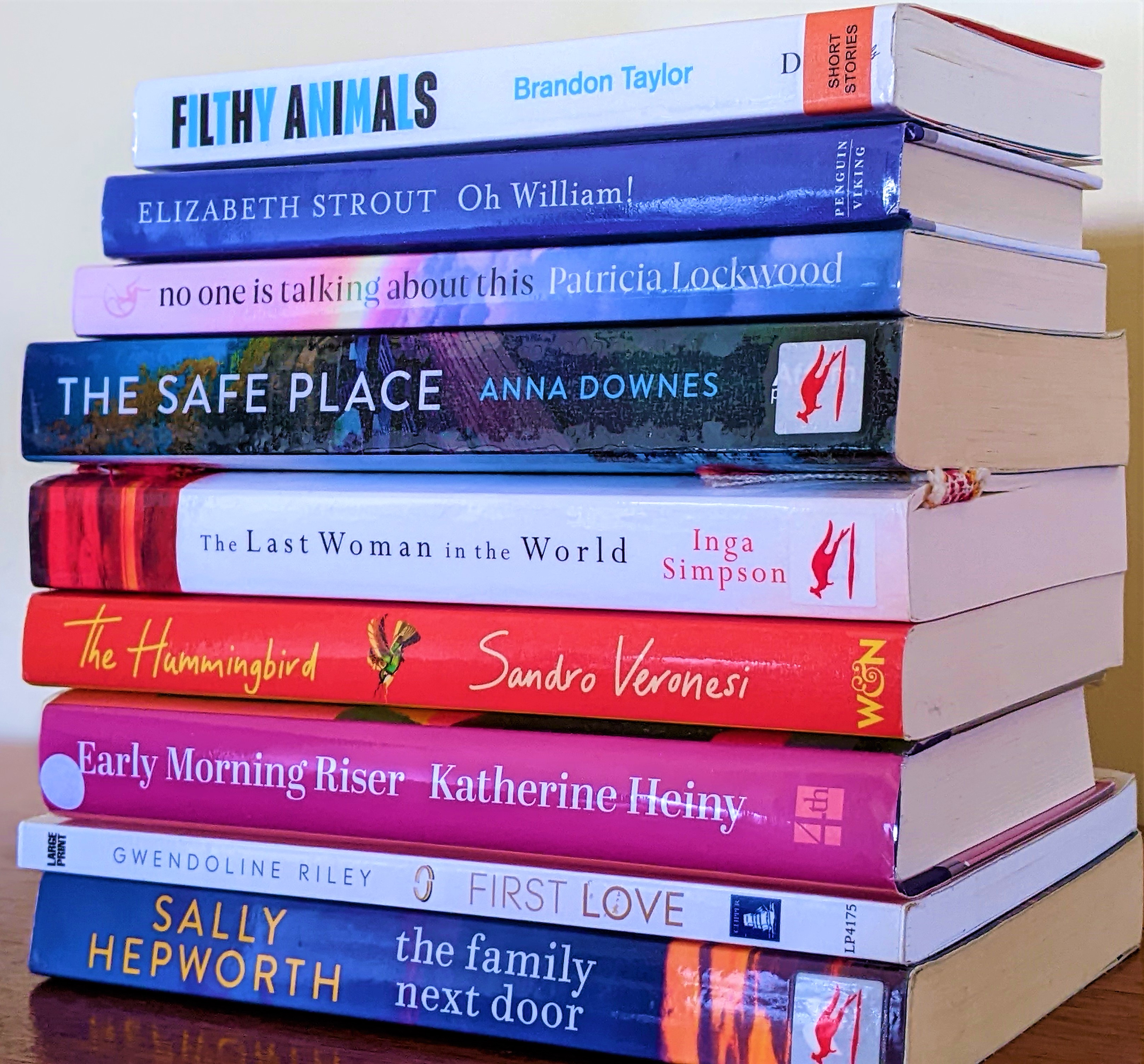 The bedside bookstack – January 2022 – Nina Cullen
