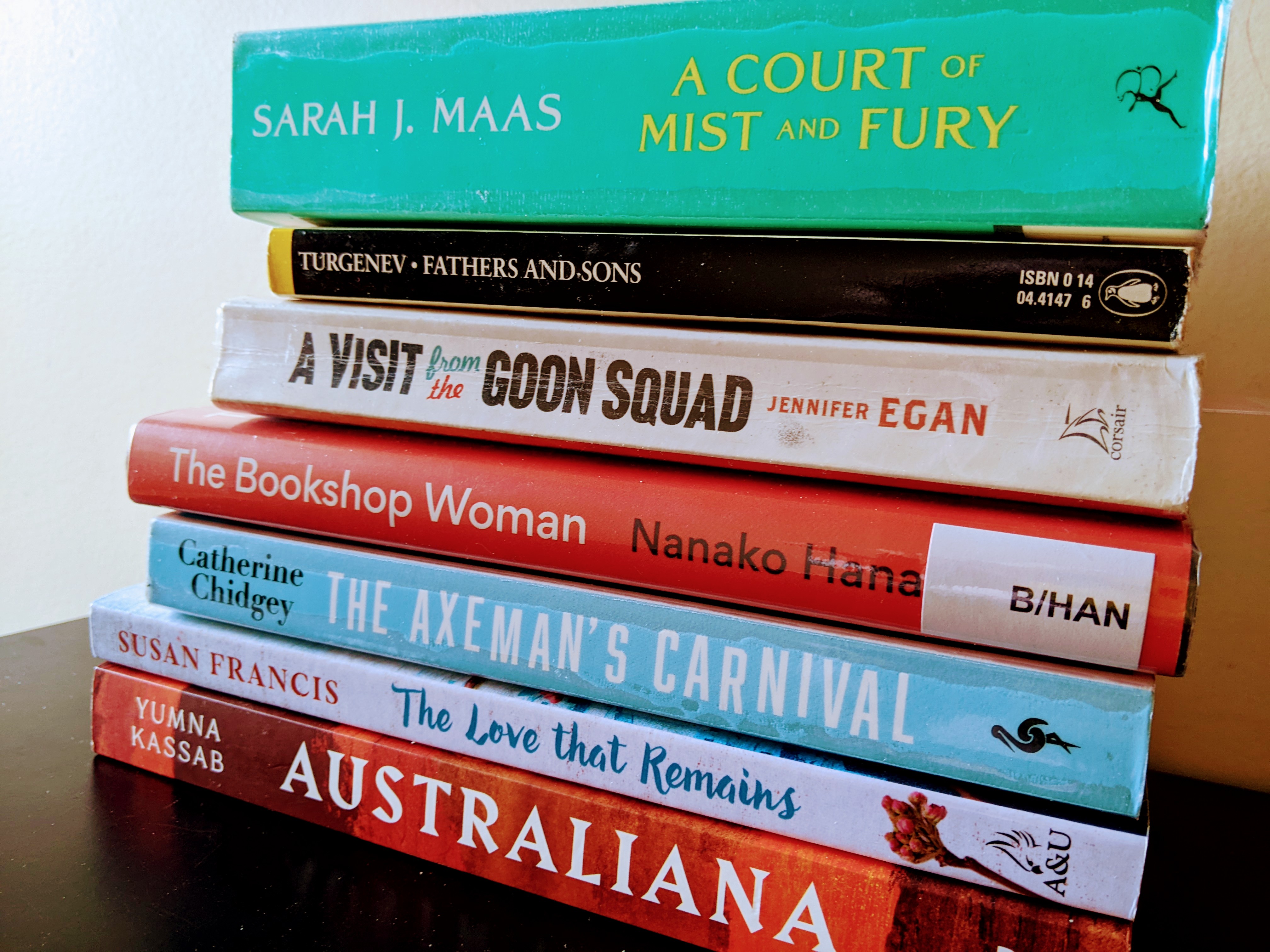 The Bedside Bookstack – September 2024 – Nina Cullen