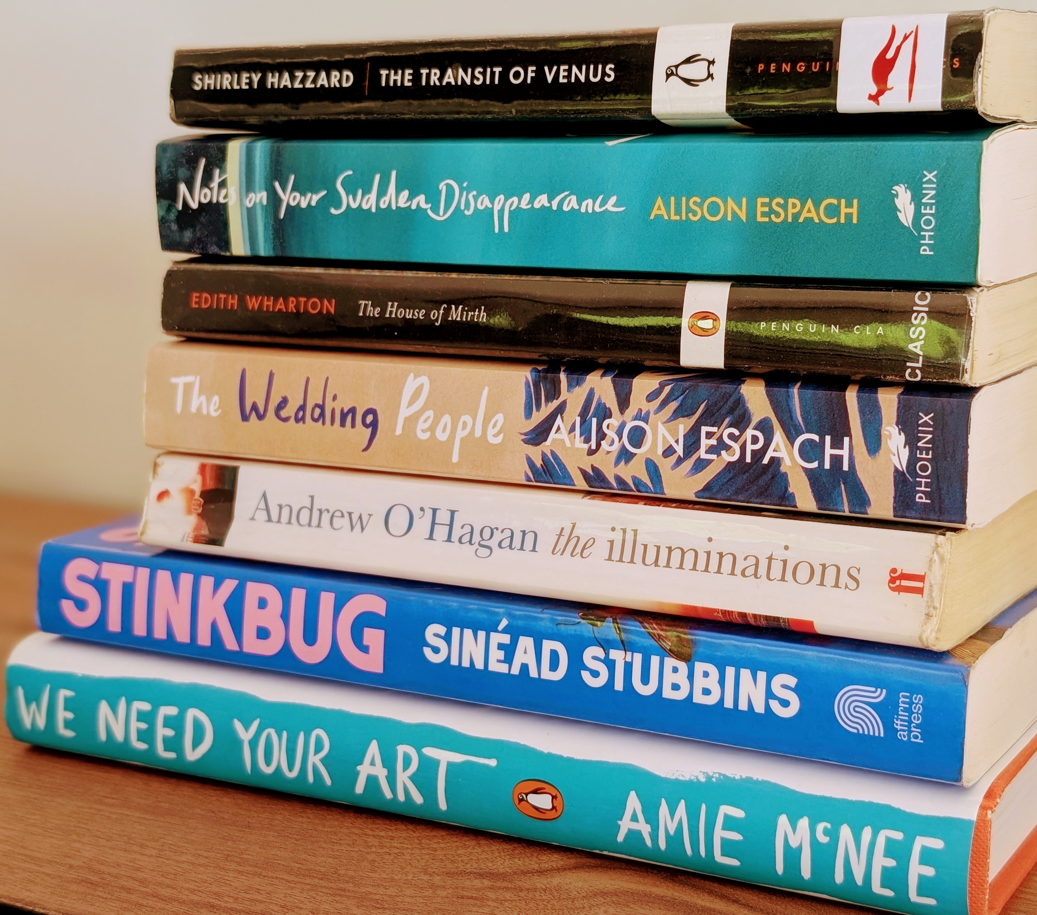 The Bedside Bookstack – Summer 2025 & 2026 – Nina Cullen
